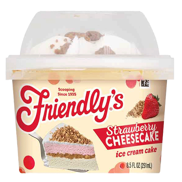Strawberry Cheesecake Ice Cream Cake Cup - Friendly's®