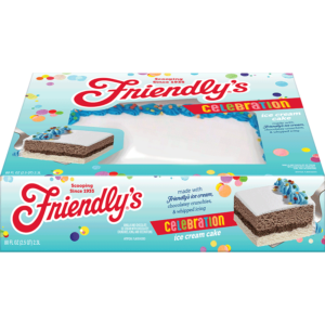Celebration Ice Cream Cake 80 oz. - Friendly's®
