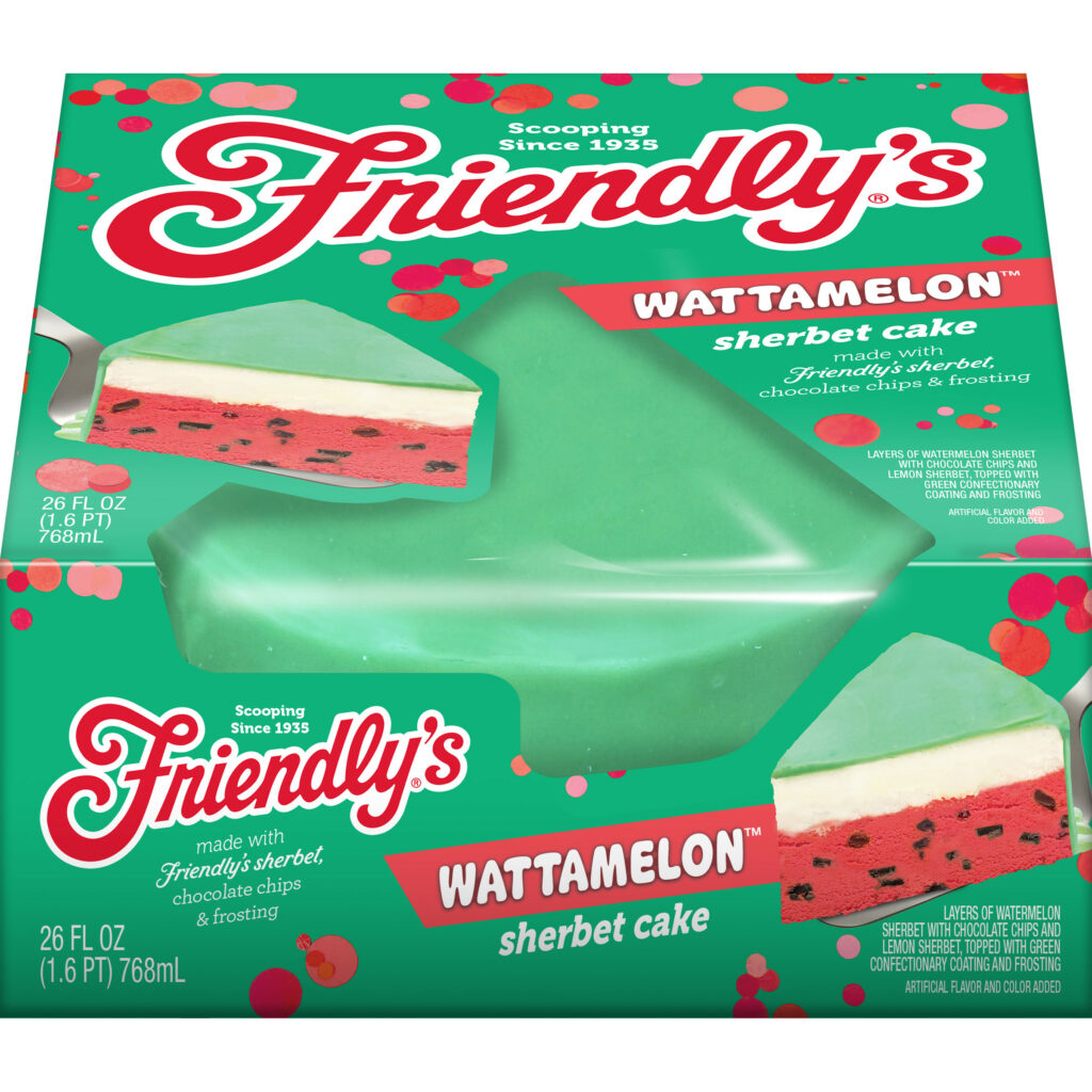 Wattamelon Sherbet Cake 26oz - Friendly's®